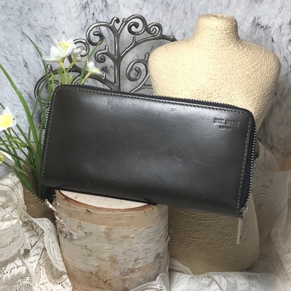 Jack Spade | Bags | Jack Spade Continental Leather Wallet Checkbook ...